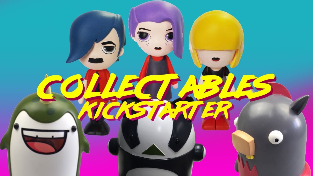 Collectable Vinyl Toys Kickstarter Launch – Savlonic, Amazing Horse, Narwhals – Weebls Stuff